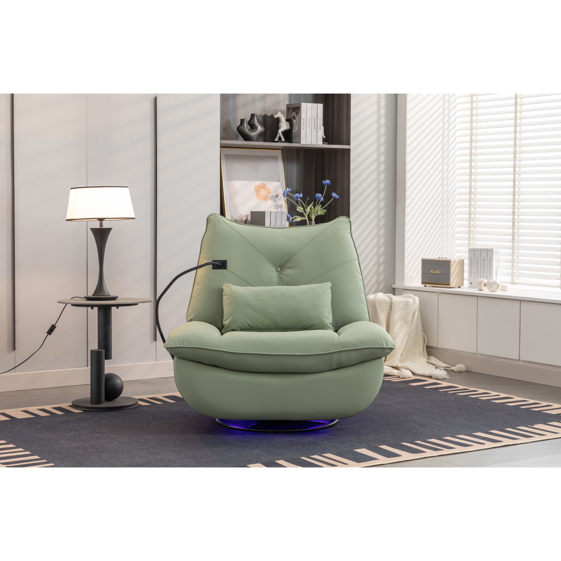 270 Swivel Glider Power Recliner Chair, Rocking, Charge Port ...