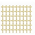 2700Pcs Mini Easter Cross Sticker Gold Foil Paper Decals Gold Jesus ...