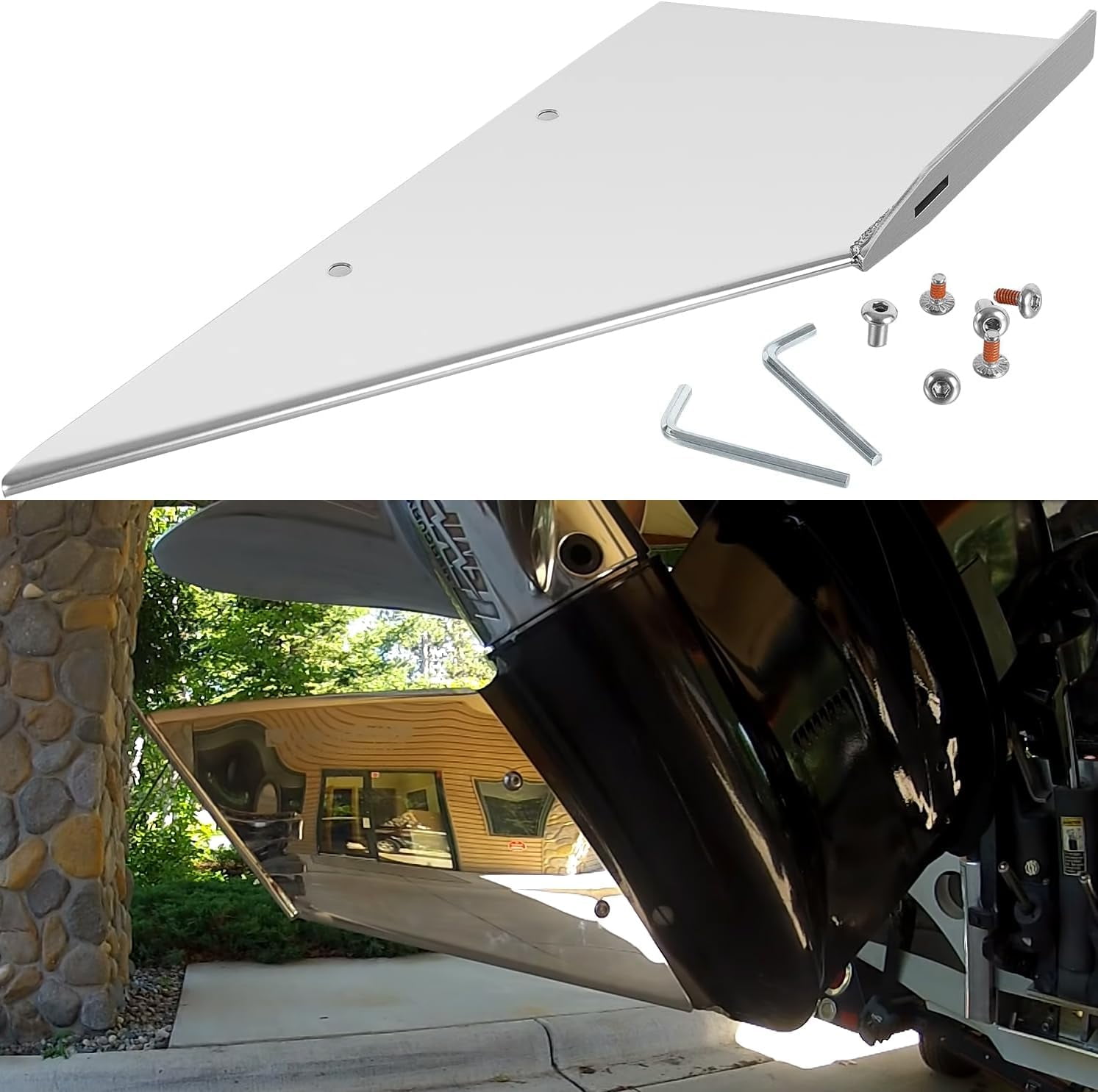 27051 Skeg Guard Protector Safe-Skeg/Stainless Steel Replacement Skeg ...