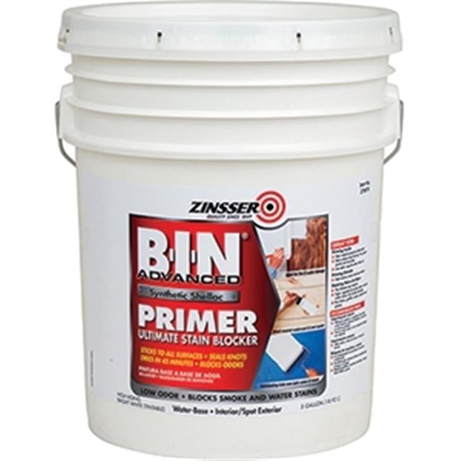 270978 5 Gallon B-I-N Advanced White Synthetic Shellac Stain & Odor ...