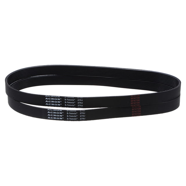 270J8 PJ V-Ribbed Belt 8 Ribs 27" Length x 0.74" Width, EPDM Industrial ...