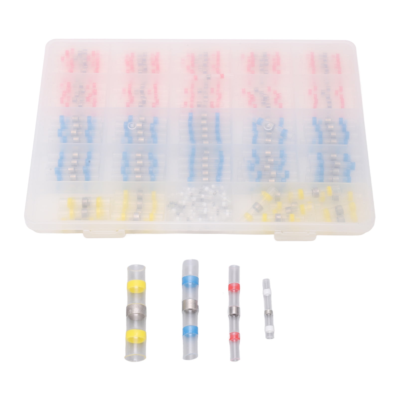 270Pcs Heat Shrink Butt Connector Waterproof Solder Insulated ...