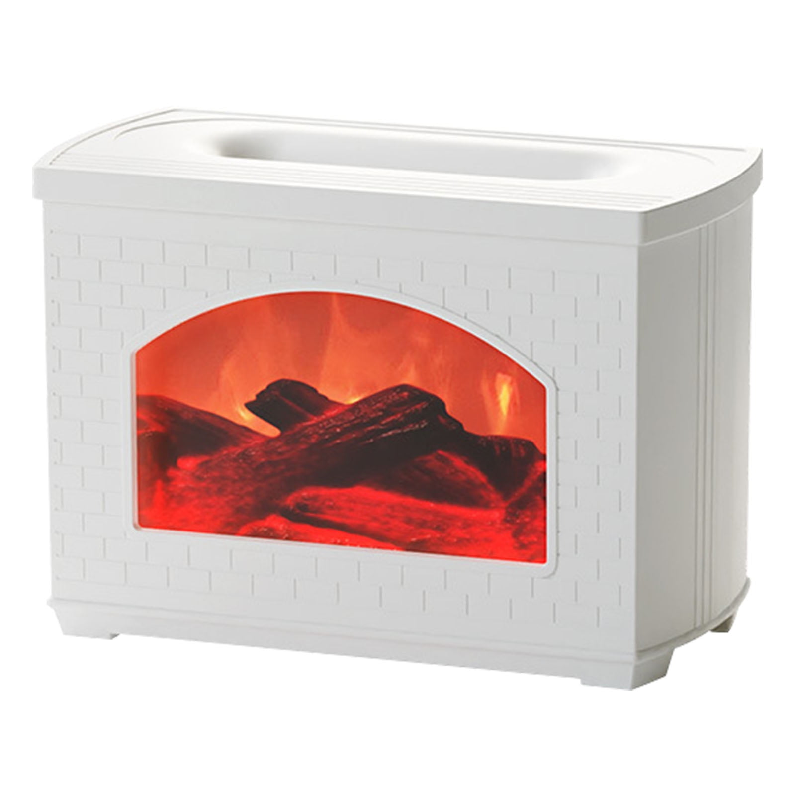 270ml Mist Humidifier Simulated Fireplace Design Power Off Protection ...