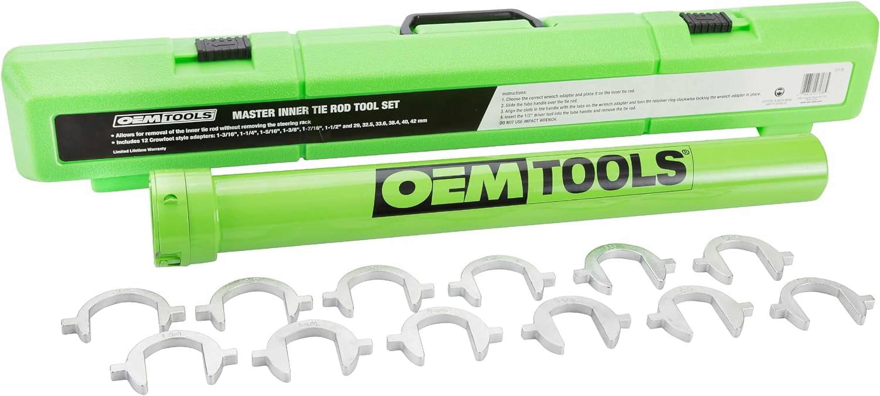 **27178 inner tie rod removal tool set, remove and install without rack ...