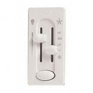 Hunter 27182 White Sliding Wall Control For Fan And Lights - Walmart.com