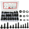 272PCS Heavy Duty Bolts and Nuts Assortment Kit, 1/4, 5/16, 3/8 Machine ...