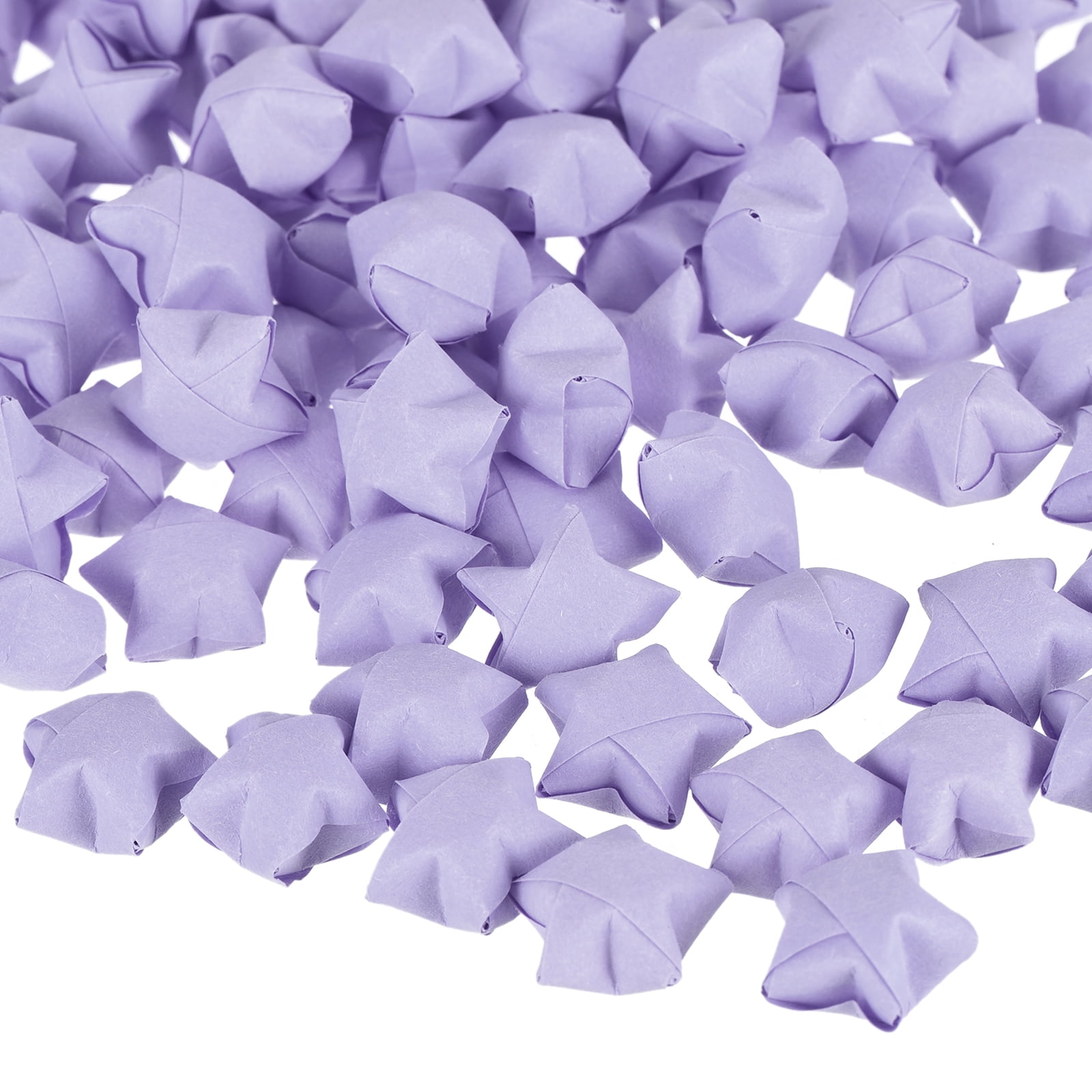 272pcs Pre-made Origami Lucky Stars Paper Wishing Star Light Purple for ...