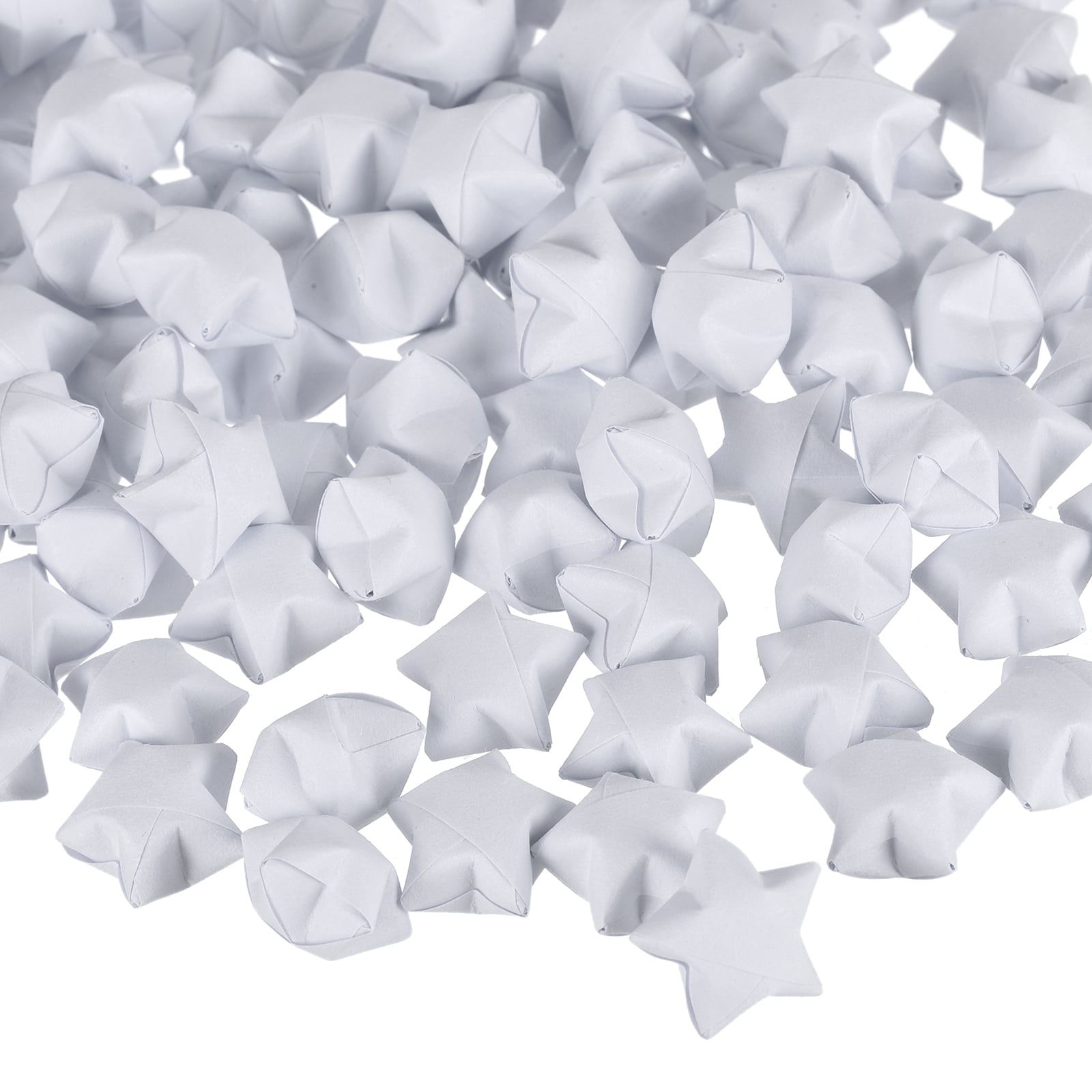 272pcs Pre-made Origami Lucky Stars Paper Wishing Star Pure White for ...
