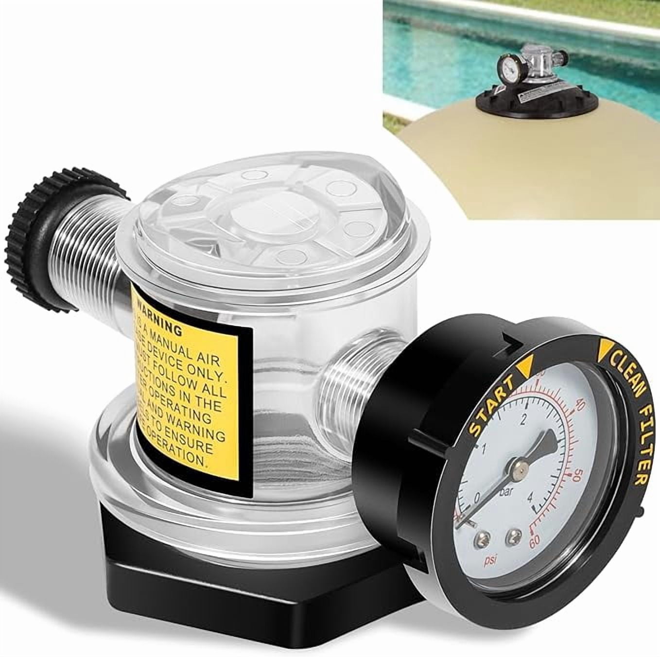 273564Z Manual Air Relief Valve Assembly with Pressure Gauge ...