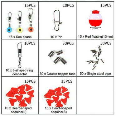 Saltwater Fishing Tackle Kit Surf Fishing Gear Ocean Saltwater Lures ...