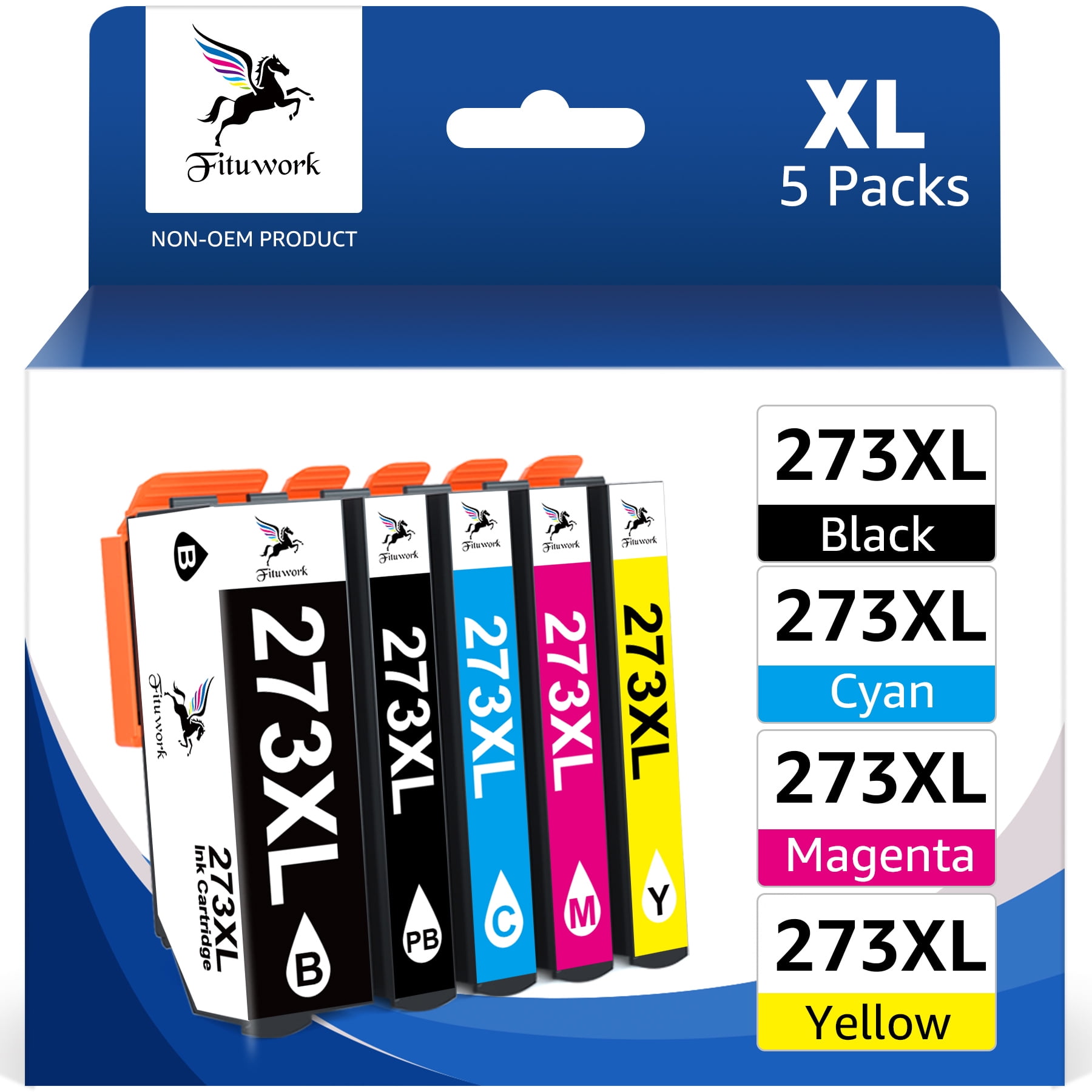 273XL Ink Cartridge High Capacity 273 XL Ink Cartridge Replacement for ...