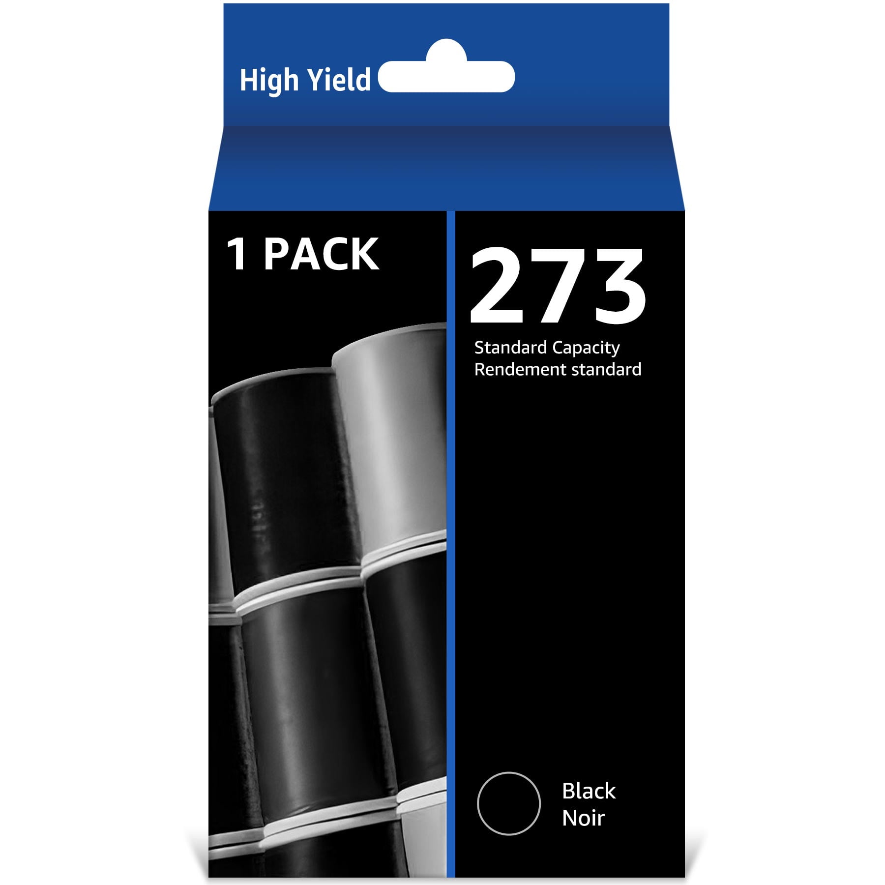 Generic 273XL High Yield Ink Cartridge Replacement, Black, Compatible ...