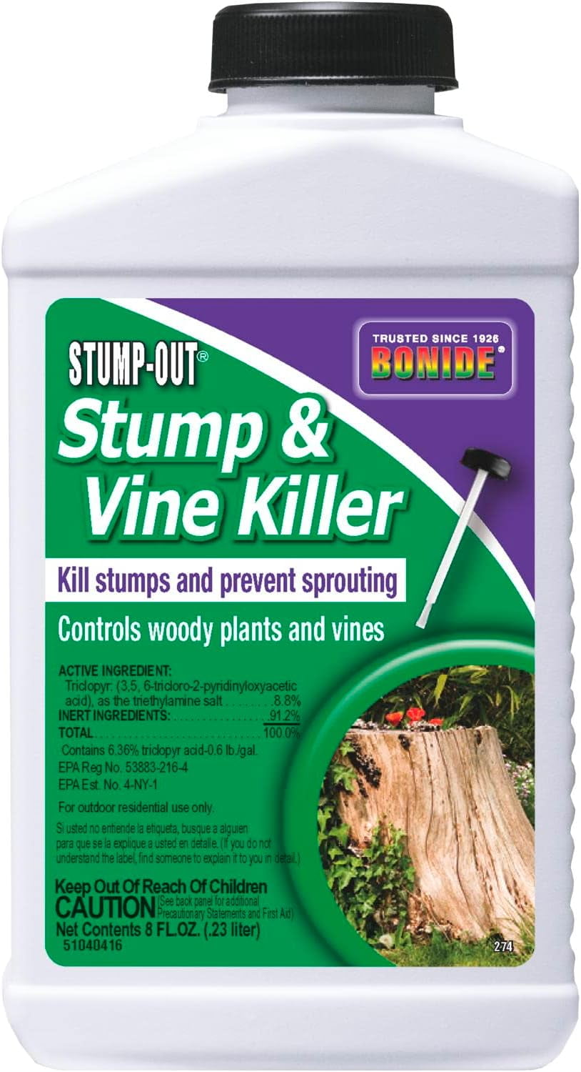 2746 Stump & Vine Killer Concentrate, 8 oz Stumps and Vines Without ...