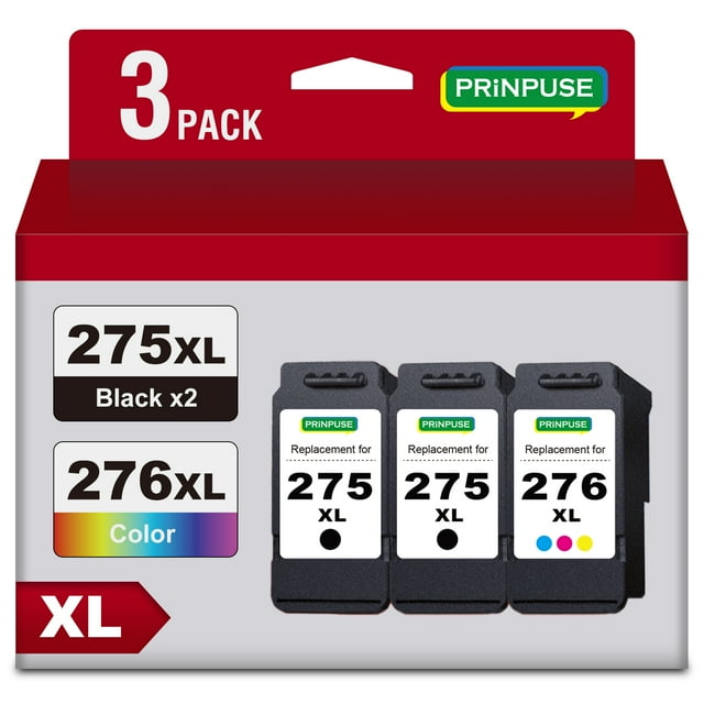 275 276 XL Ink Cartridges for Canon Ink 275 and 276 for Canon 275 276 Ink for Canon Pixma TS3522 ...