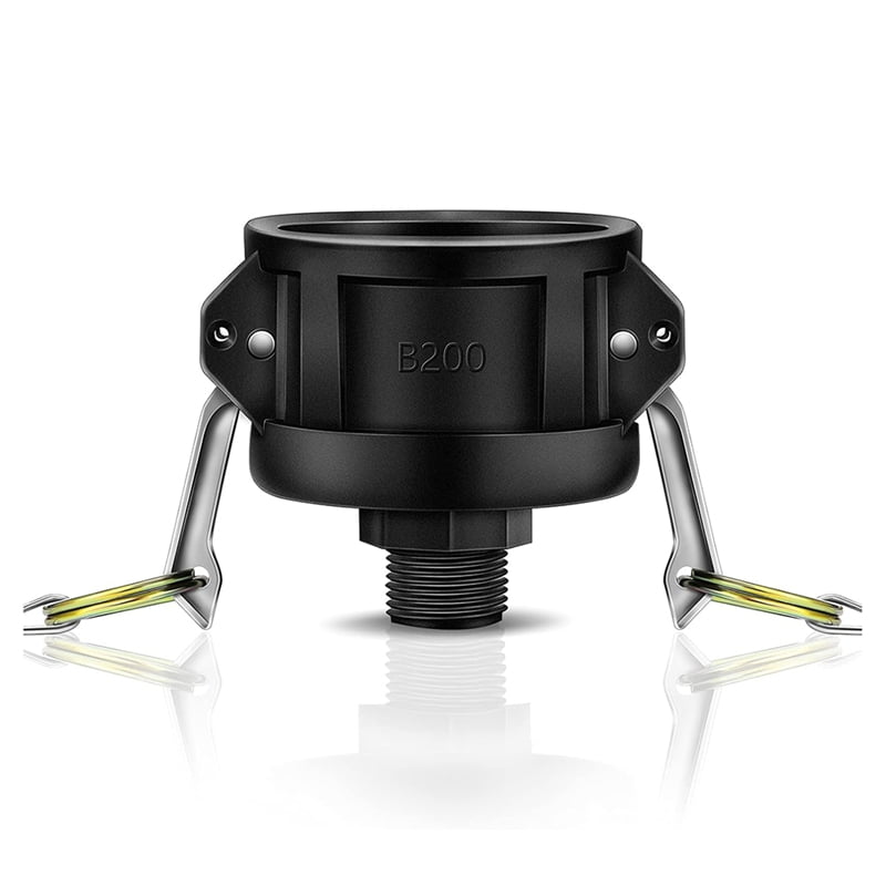 275 330 Gallon IBC Tote Fittings Adapter 2 Inch Tank Drain with Camlock ...