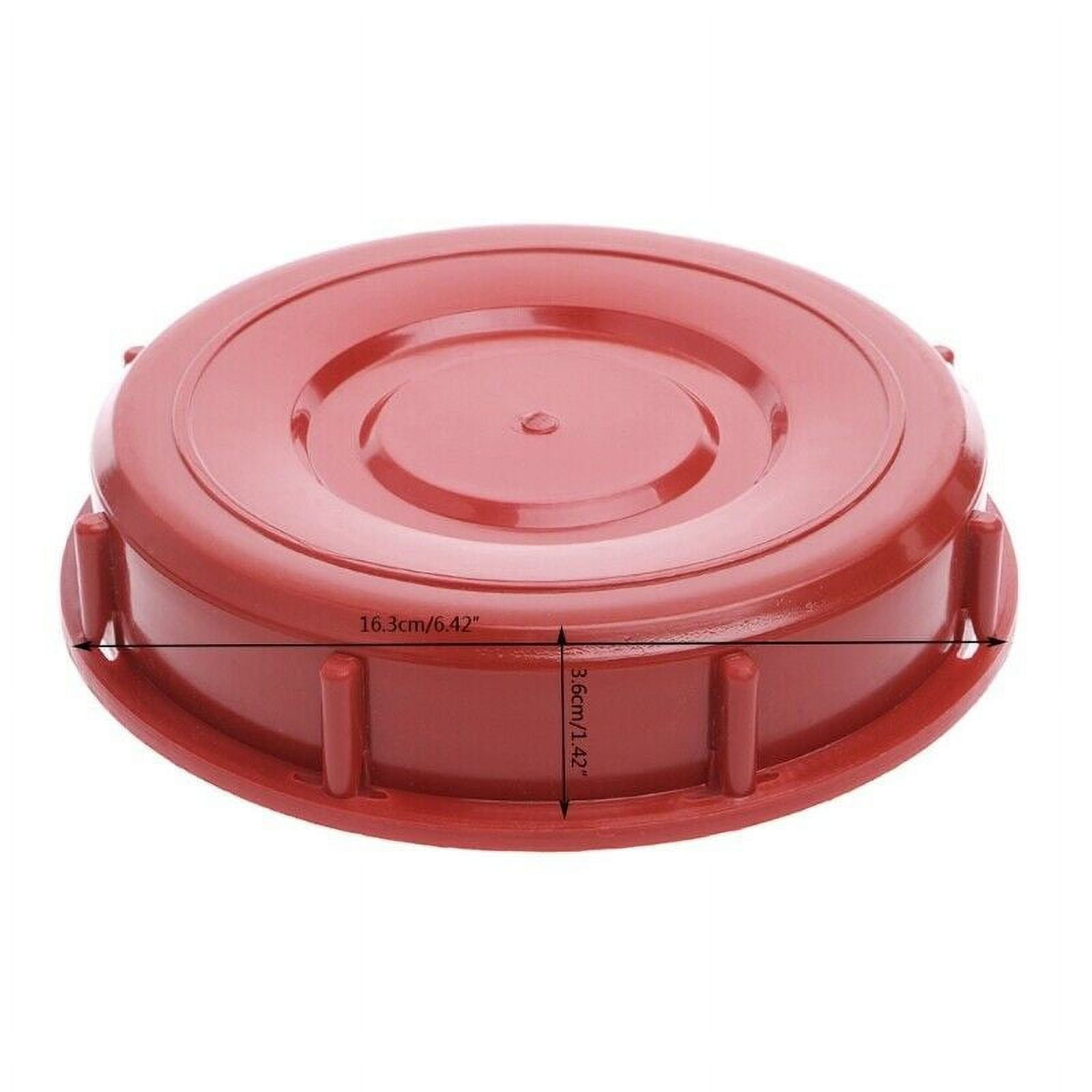 275-330 Gallon IBC Tote Tank Cover Lid Cap 163mm + Gasket For Schutz ...