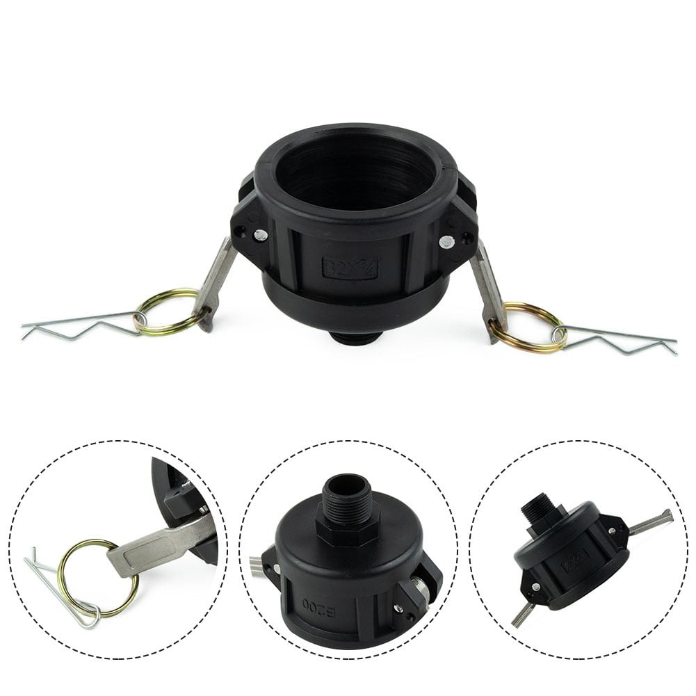 275 330 Gallon IBC Tote Water Tank Drain Adapter 2"Cam Lock for Garden ...