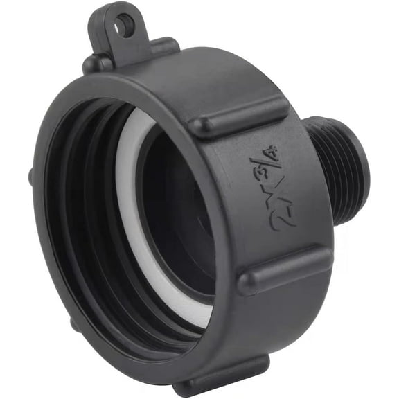 ZHANYU-2Pack 275 330 Gallon IBC Tote Fittings, Tank Drain Adapter for ...