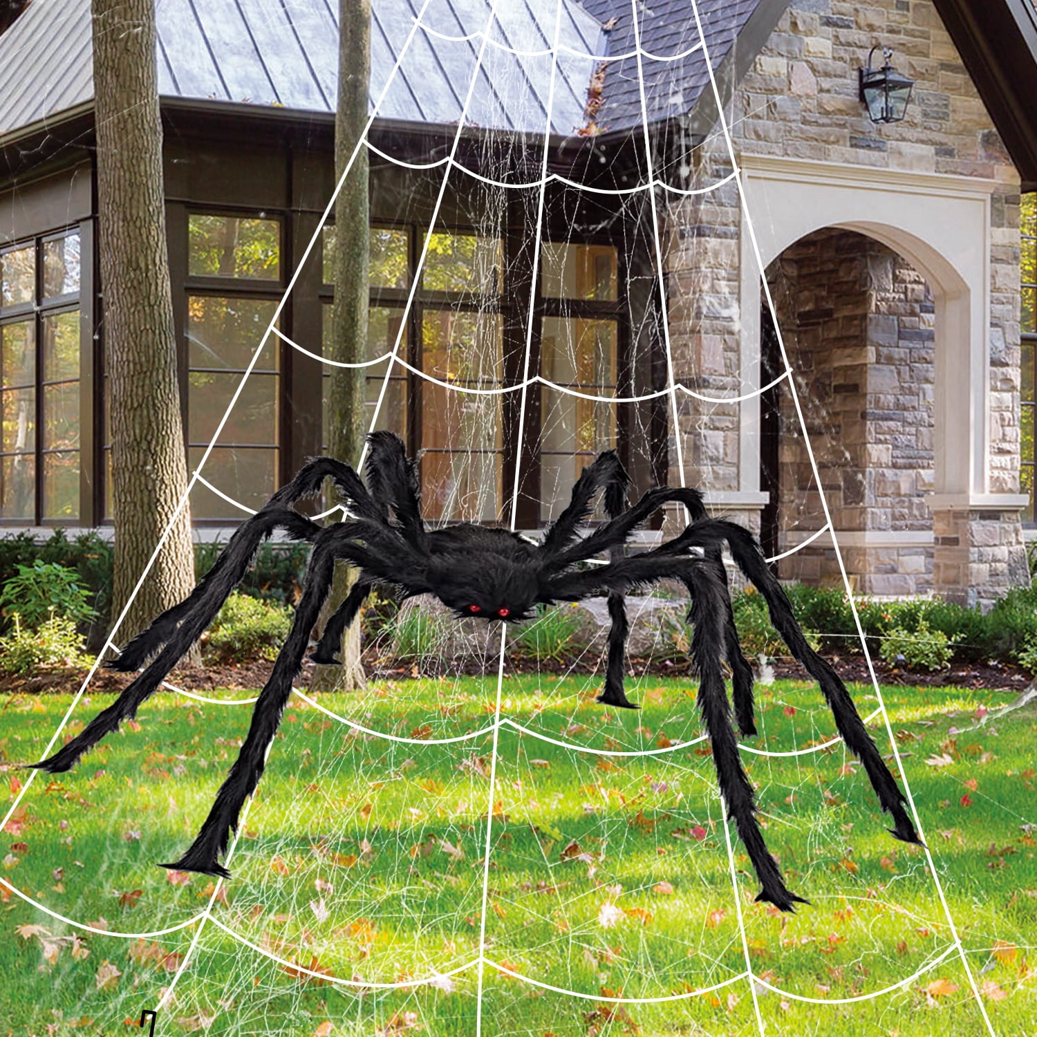 Giant halloween spiders store