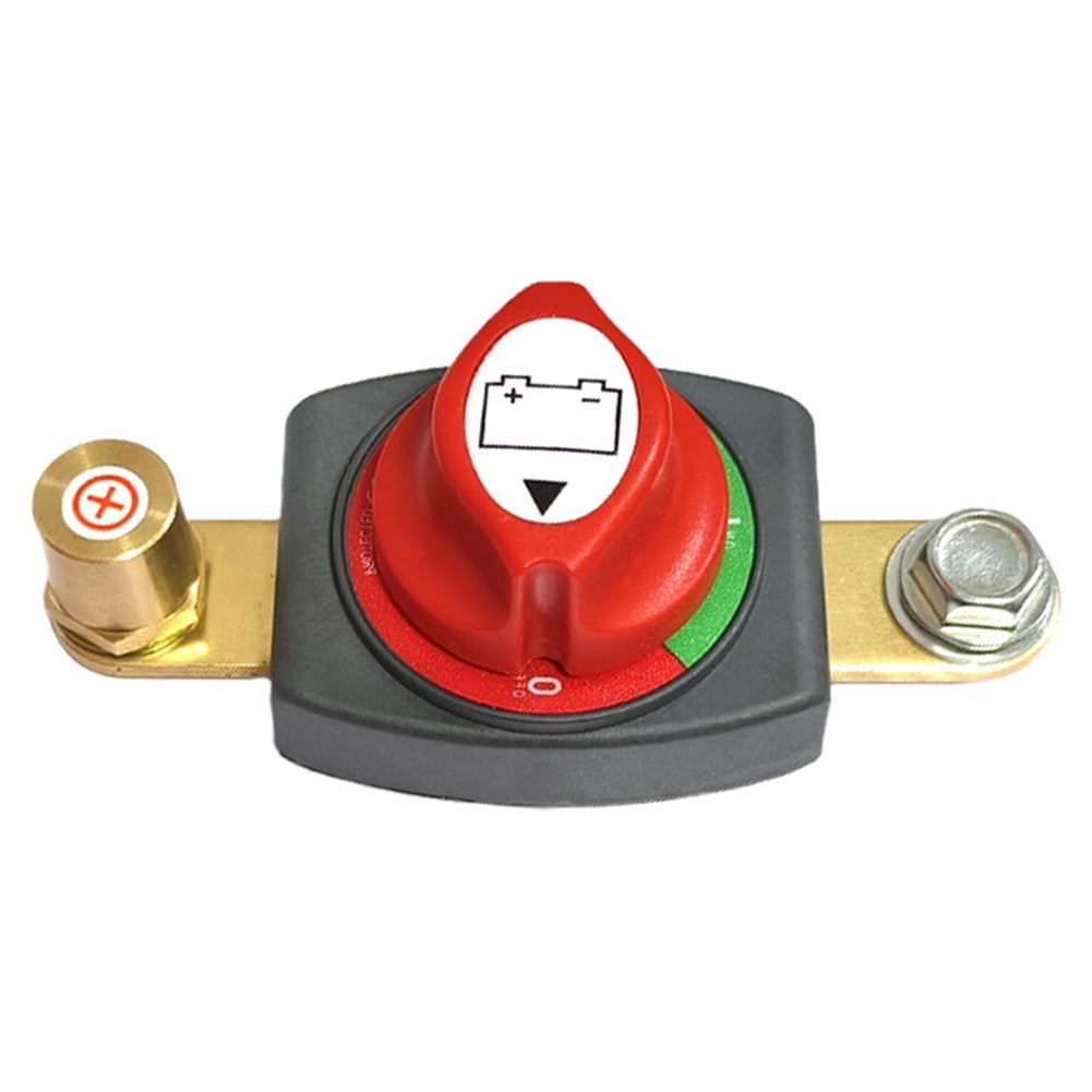 275A Top Post Battery Disconnect Switch 12-48V Heavy-Duty Marine ...