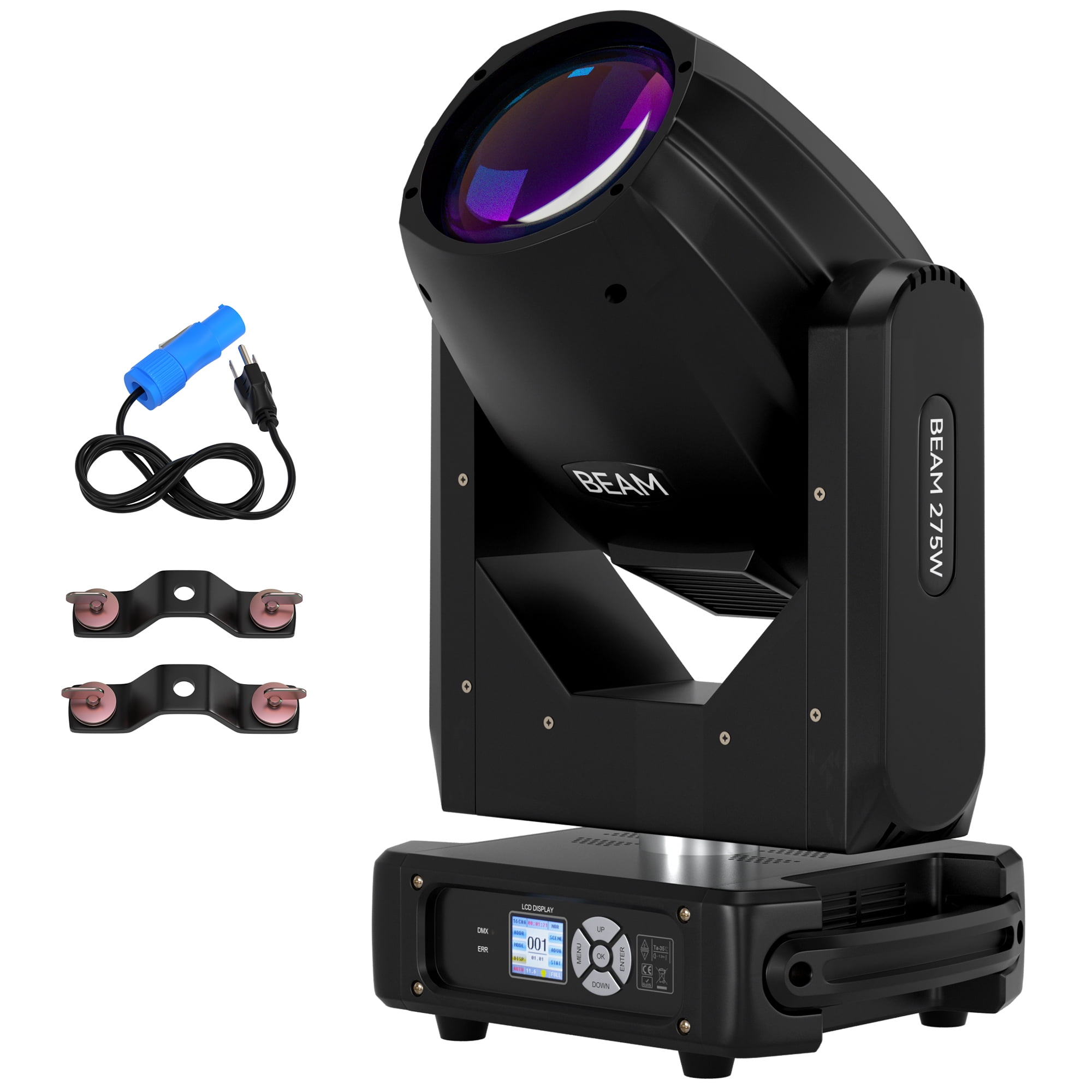 VIPQV 275W Moving Head Lights with 10R Beam Effect, 14 Gobos, 14 Colors ...