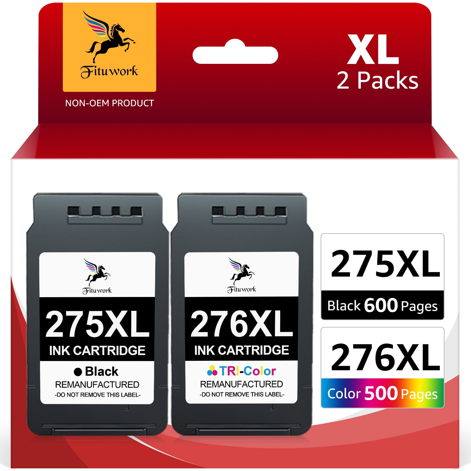 PG-275/CL-276 Ink Cartridge Compatible for Canon Ink 275 and 276 PG 275 ...