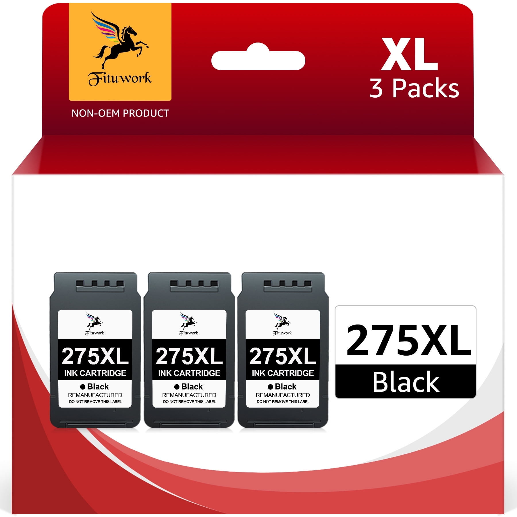 275XL Black Ink Cartridge for Canon 275 PG-275 XL Black PG275 XL ...