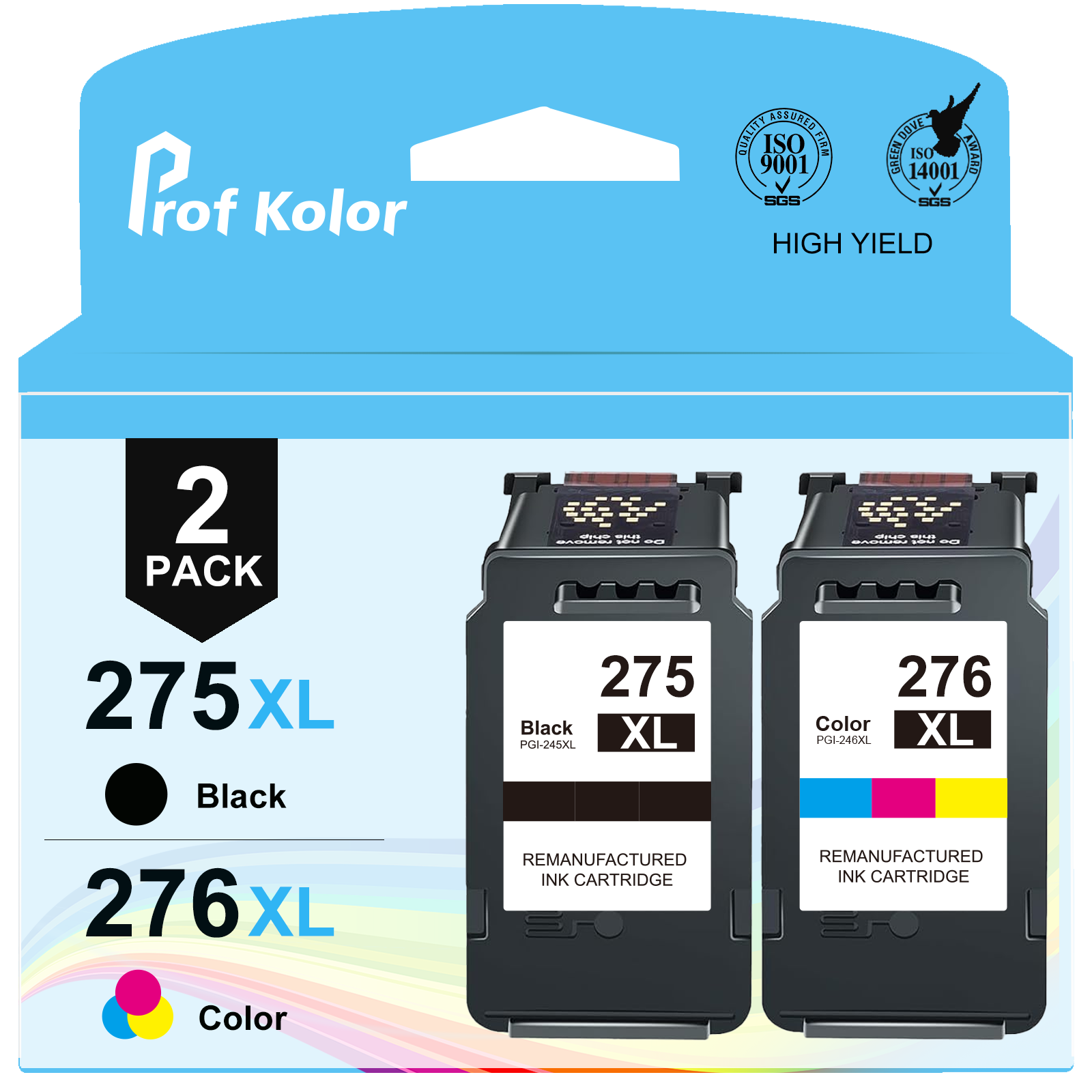 275XL Ink Cartridge for Canon Ink 275 and 276 XL 275XL Ink Cartridge ...
