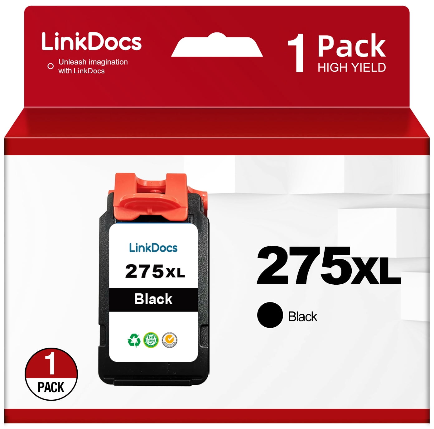 275XL Ink Cartridge for Canon 275 Ink Black PG-275 Compatible with ...