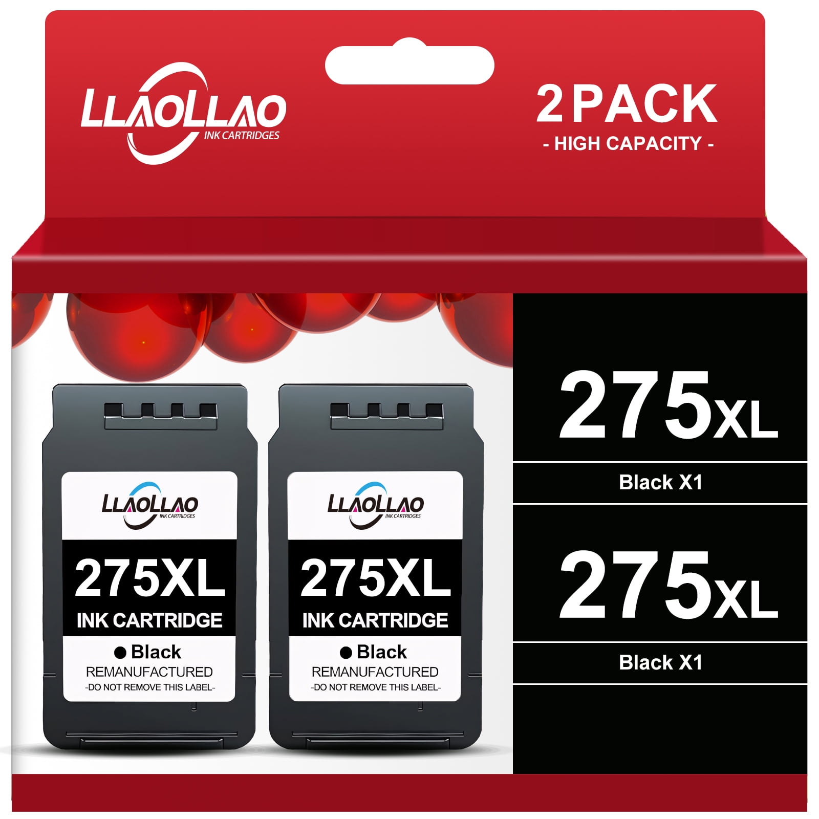 PG 275 Black Ink Cartridge for Canon 275 Ink for 275XL 275 Ink for ...