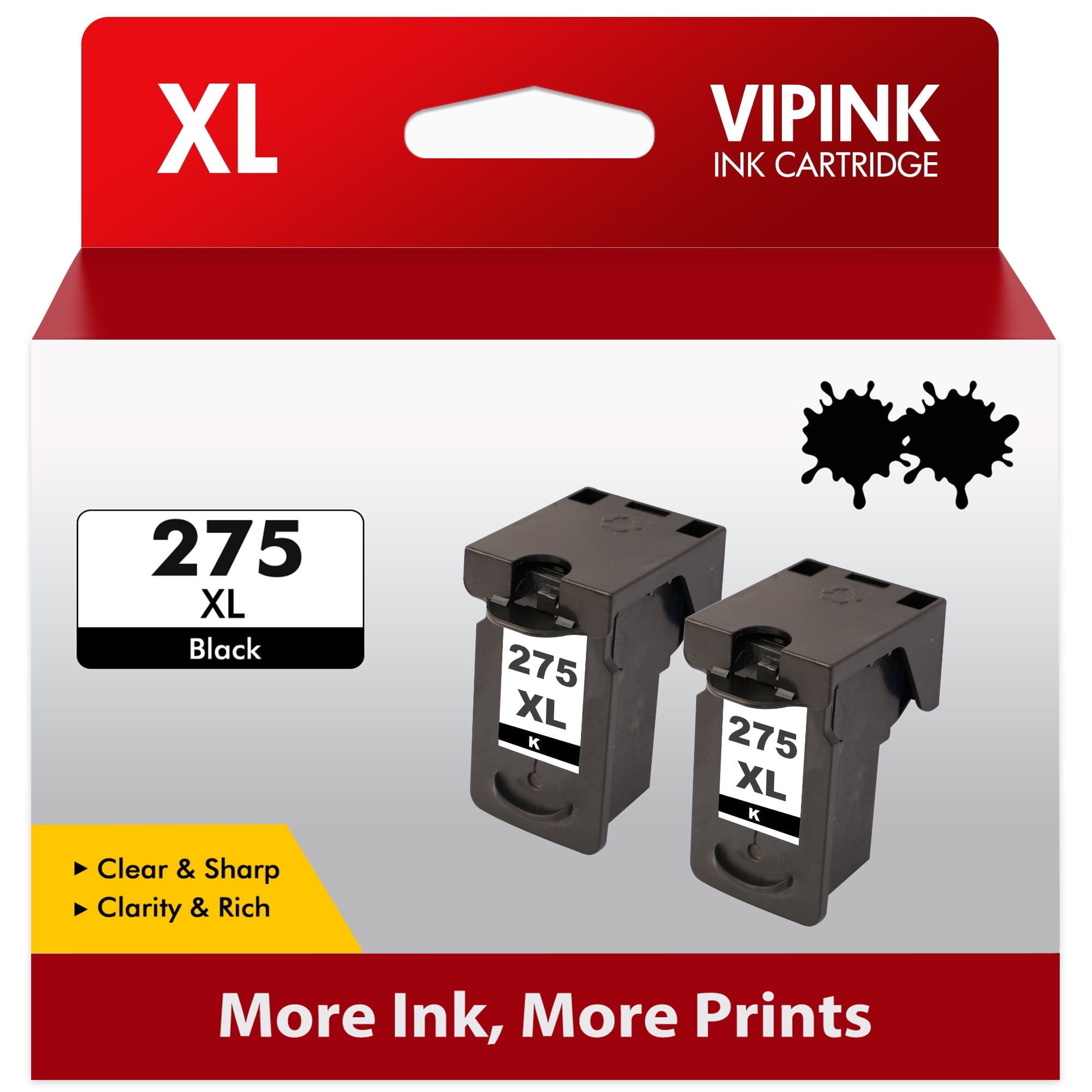 275XL Ink Cartridges Compatible for Canon 275 XL Black PGI275 PG275 PG ...