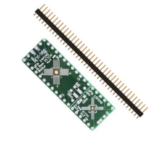 2760217 - BOARD SMT PROTOTYPE 1X2 INCH QFP/QFN TO DIP ADAPTER 24 PIN ...