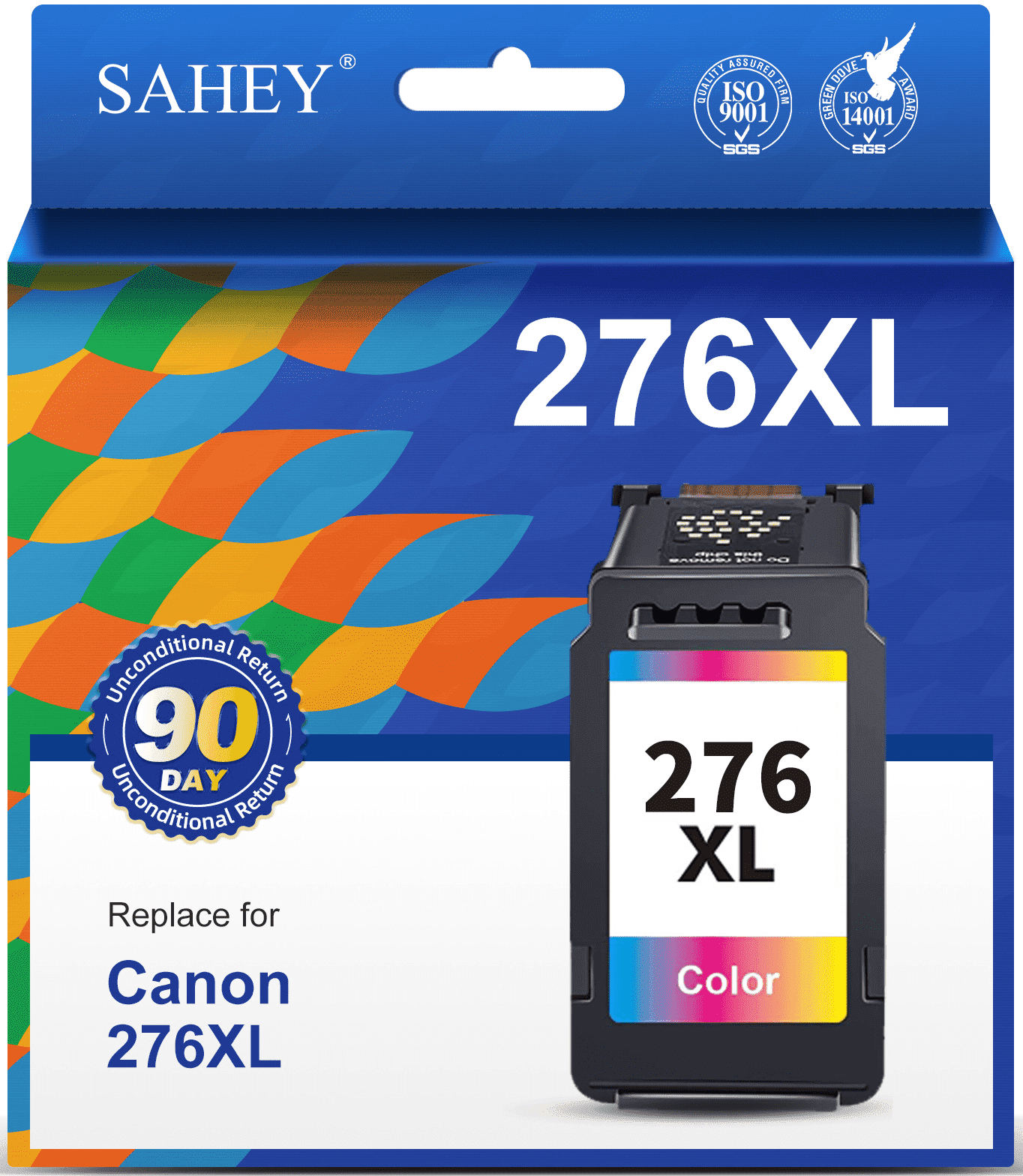 276xl Tri-Color Ink Cartridge for Canon Pixma TS3522, TS3520, TR4722 ...