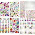 2774PCS Gem Stickers, Self Adhesive Gems for Crafts, Acrylic Bling ...