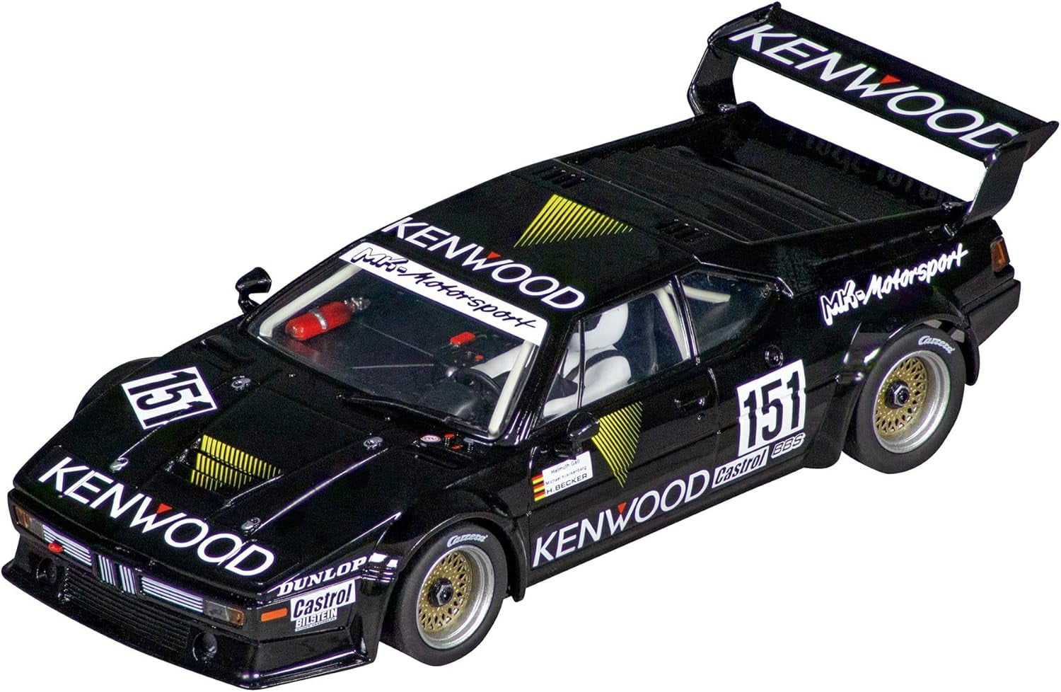 27754 BMW M1 Procar MK-Motorsport No.151 DRM 1986 1:32 Scale Analog ...