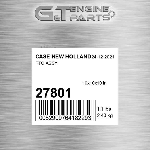 27801 PTO ASSY fits CASE NEW HOLLAND (New OEM) - Walmart.com