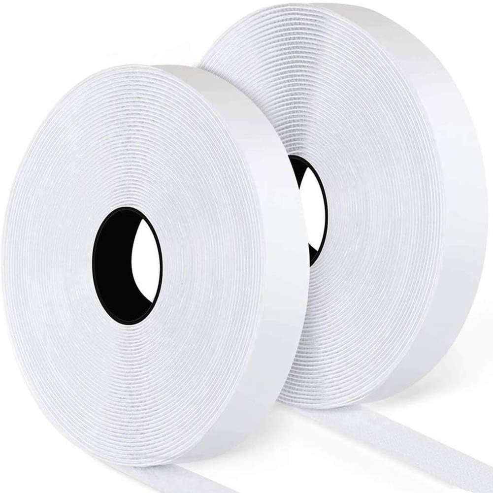 27Ft x 1 Inch Self Adhesive Strips, Heavy Duty Strong Back Sticky ...