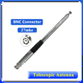27MHZ Telescopic Antenna BNC Connector Aerial for Short Wave Radios Walkie Talkie Rod Antenna ...