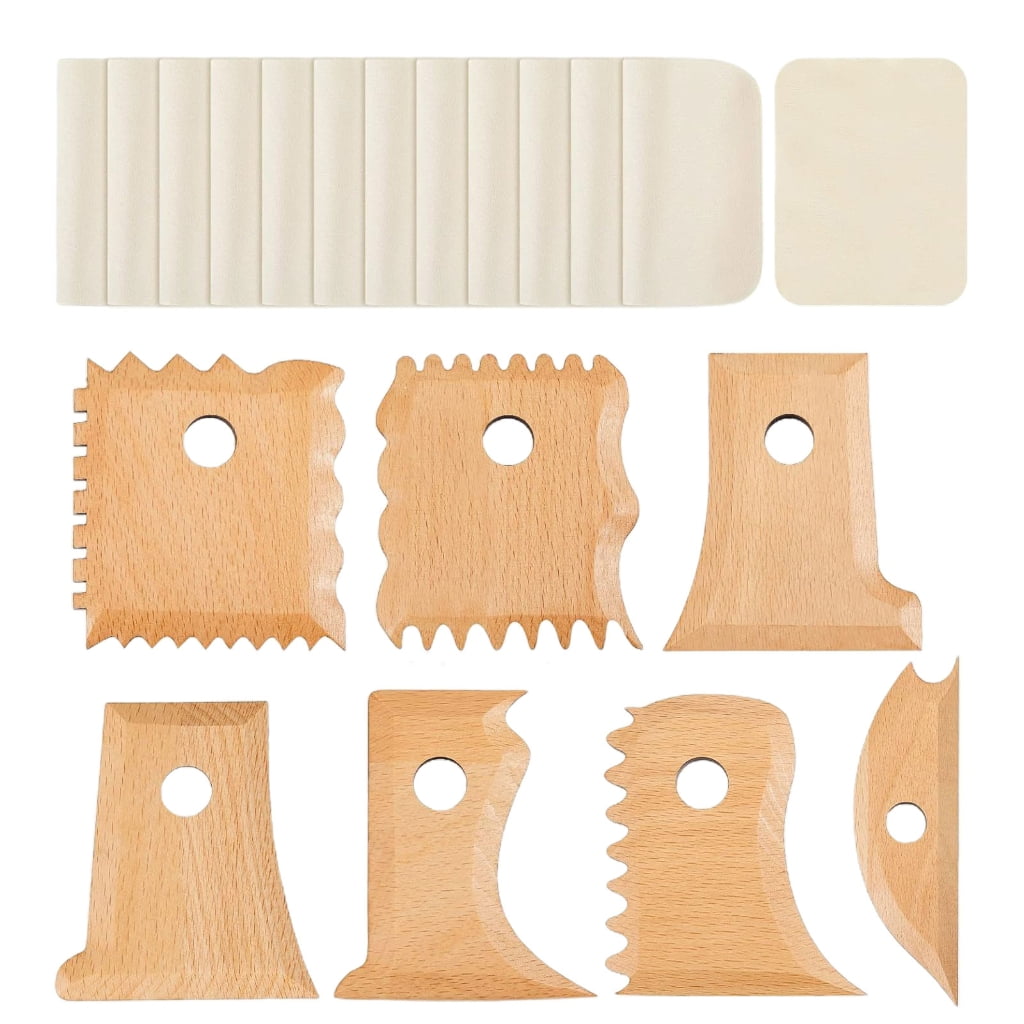 27Pcs Pottery Foot Shapers Tool Pottery Trimming Tool Pottery Profile ...