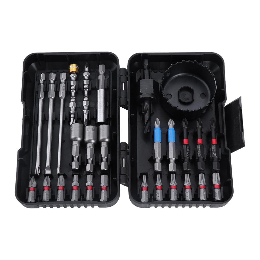 27Pcs Screwdriver Bit Set Electric Drill Screwdriver Bit Hex ...
