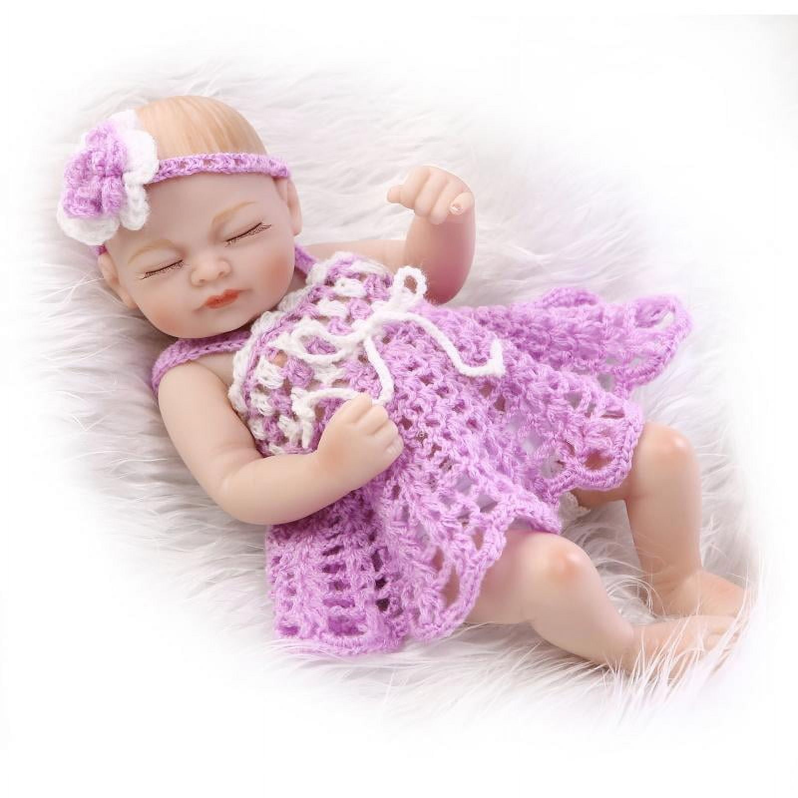 27cm/10.63inch Reborn Baby Dolls, Realistic Newborn Baby Dolls with ...