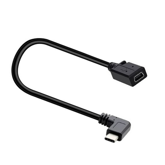 27cm Phones Charging Adapter Cable USB 5Pin Female to Type C Male ...