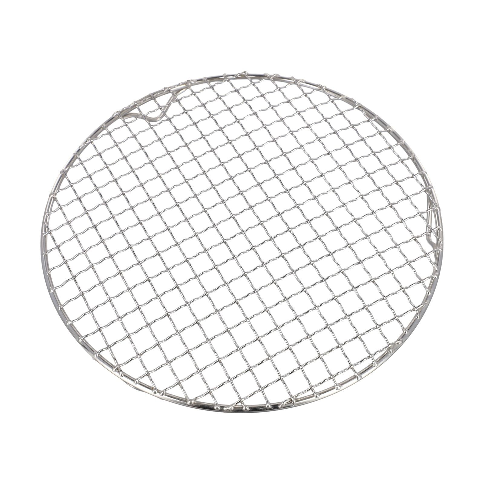 27cm Round Grill Grate Stainless Steel Net Mat Charcoal Electric Gas ...