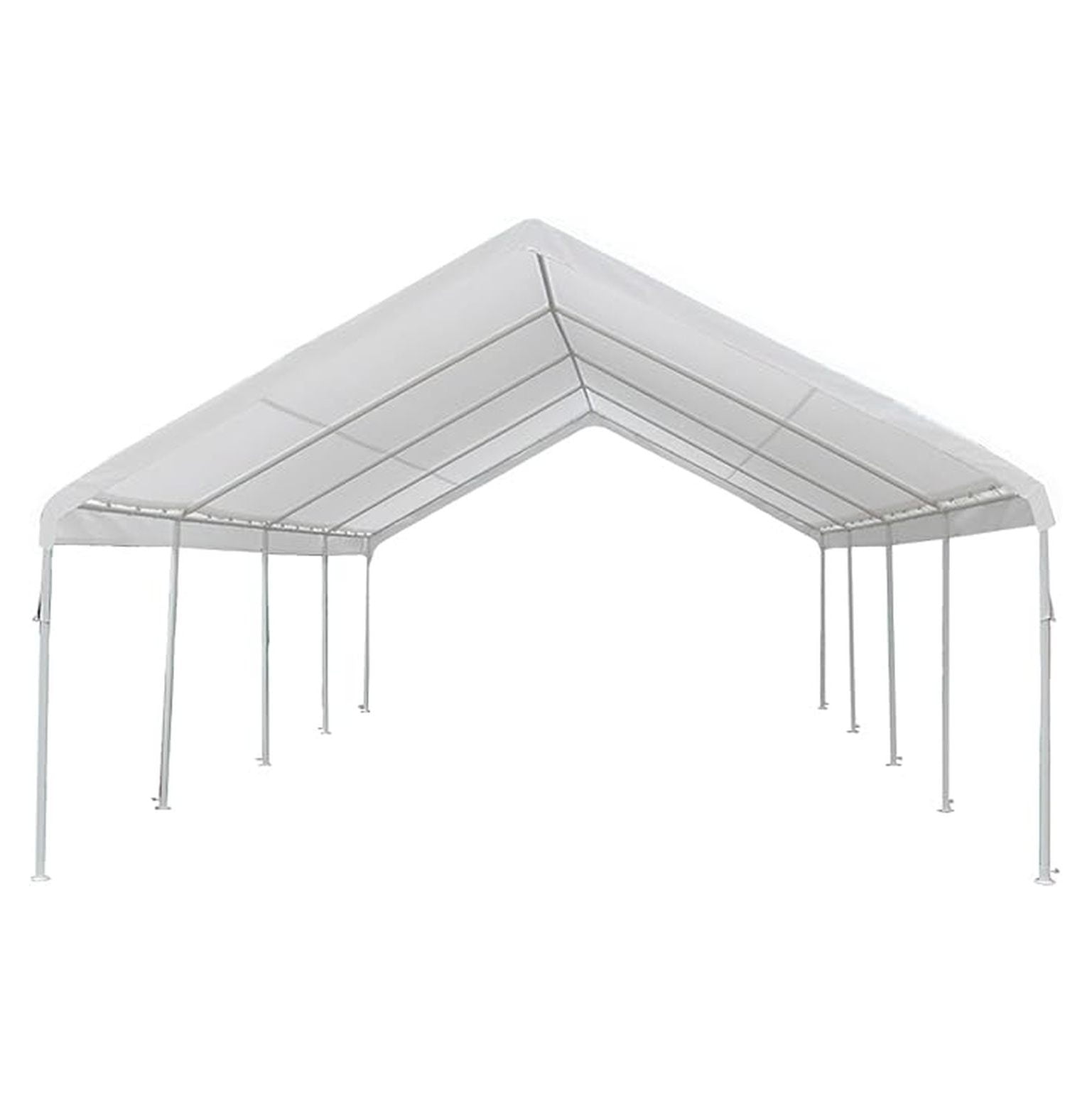 27ft Canopy Replacement Cover - Heavy Duty Polyethylene Top - Fits 27 ...