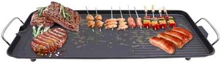 27in Electric Portable Nonstick Teppanyaki Hibachi Grill, Portable ...