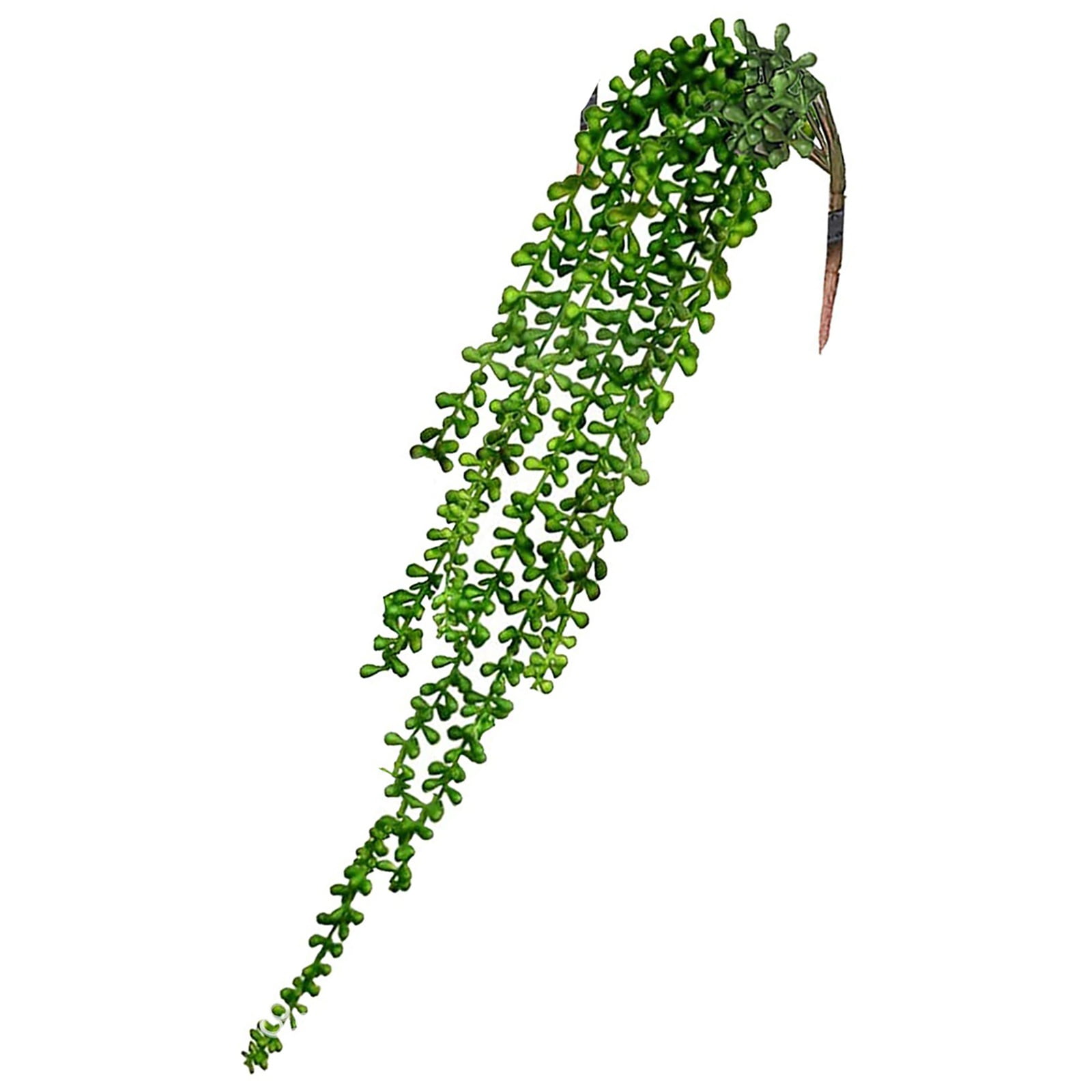 27inch Artificial Succulents Hanging Plants,Fake String of Pearls Plant ...