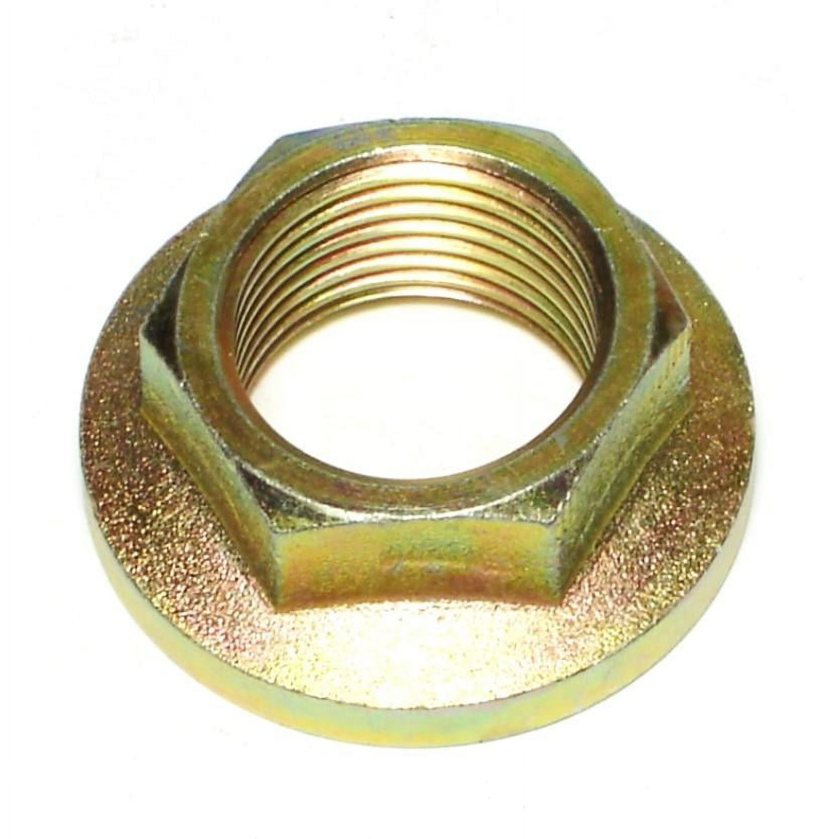 27mm-2.0 x 18mm Zinc Plated Steel Fine Thread Spindle & Axle Nuts (2 ...