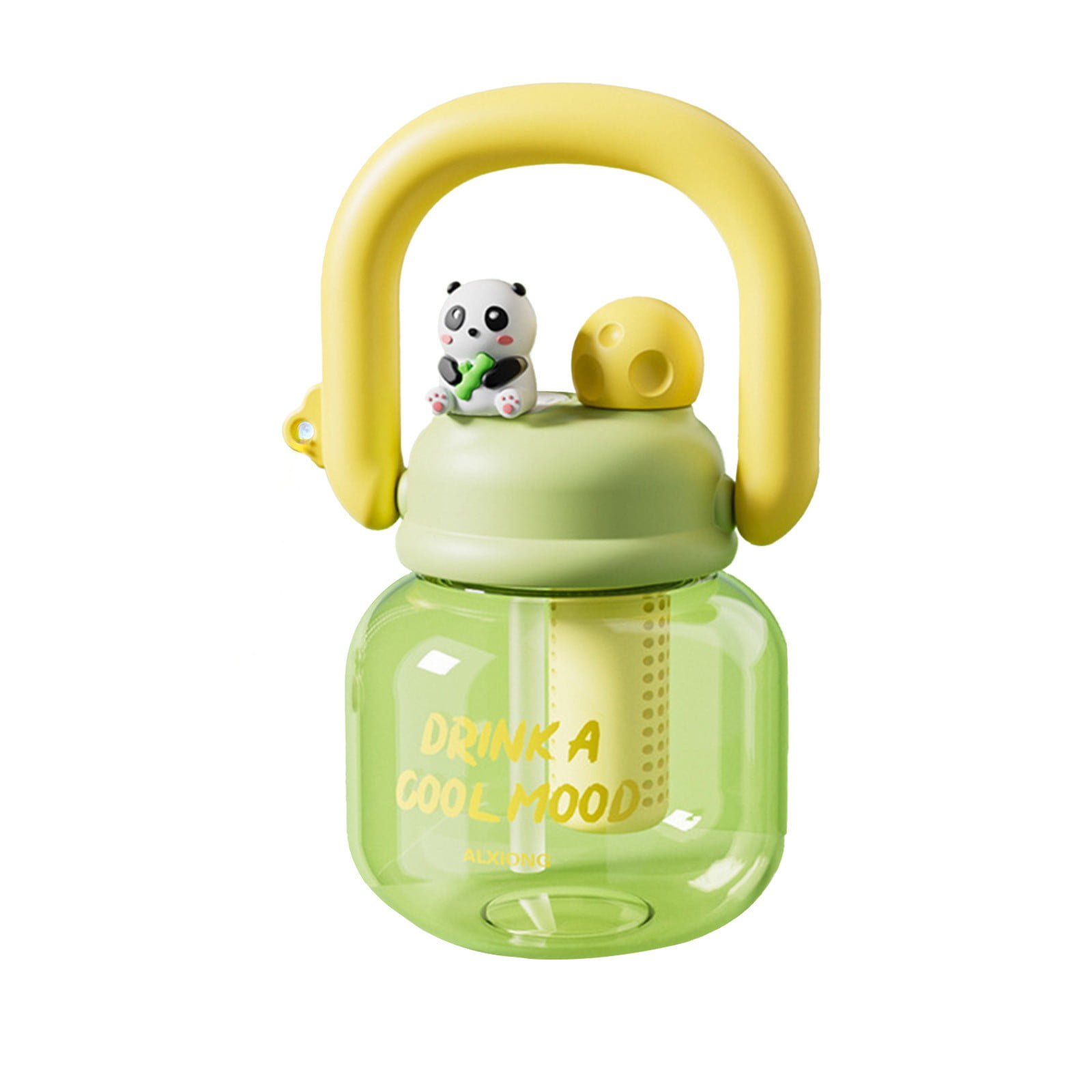 27oz Portable Water Bottle with Two Drinking Ports, Polycarbonate, Drip ...