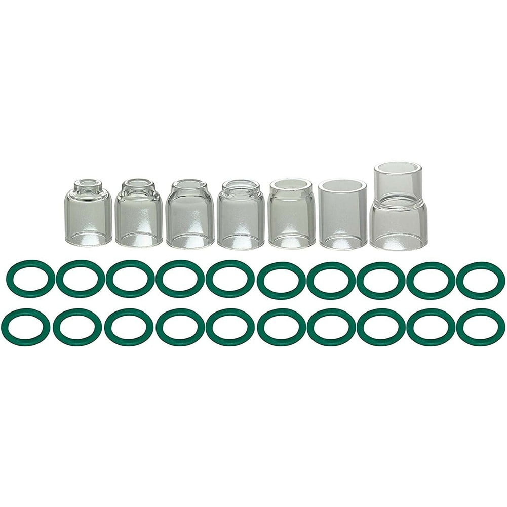 27pcs Glass O-rings for SR WP 9 17 18 20 25 26 TIG Welding Torch ...