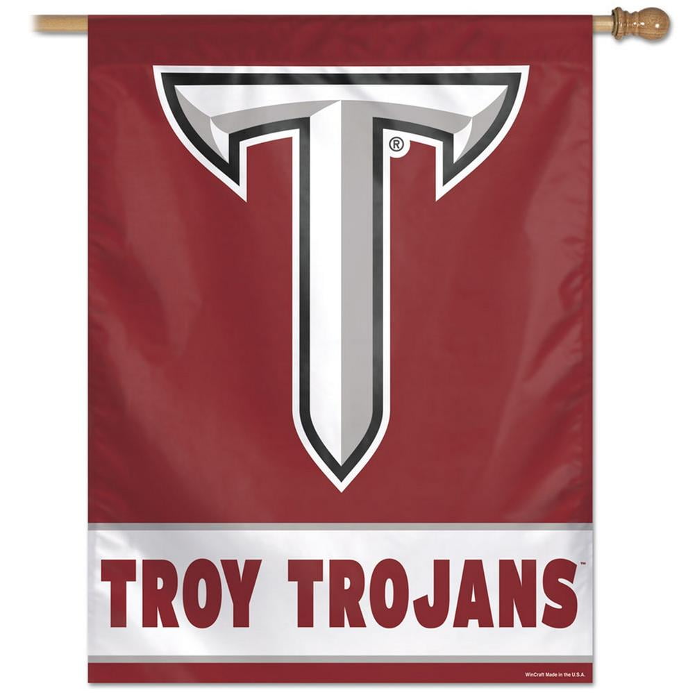 27x37 Vertical Flag Troy Trojans - Walmart.com